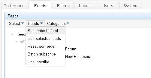Tiny Tiny RSS: Установка и настройка | MNorin.com